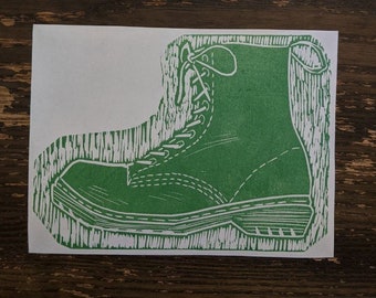 Combat Boot Print | Etsy
