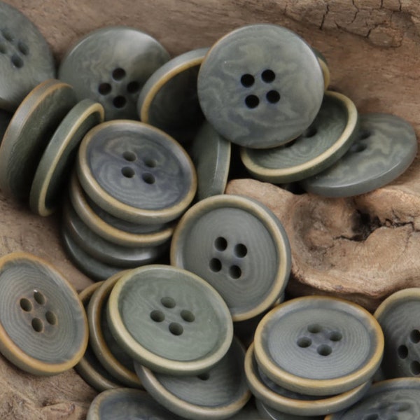 Green Buttons - Etsy