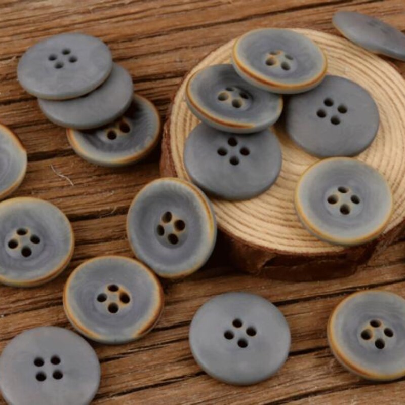 Taupe Buttons - Etsy