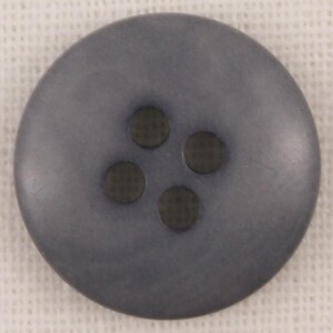 Blue-grey Corozo Buttons in 15mm, 17.5mm or 20mm, Pack of 10(B612) - Etsy