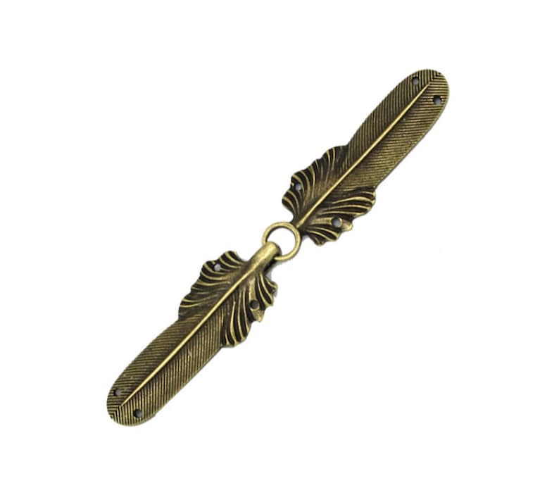 Feather Cloak Clasp, Metal, 9cmx1.7cm, 2 Sets(b672) - Etsy