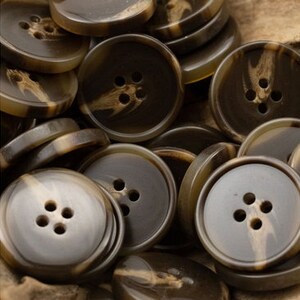 Tan Suit Buttons, cappuccino Effect, 15mm to 25mm, Pack of 10B079 - Etsy