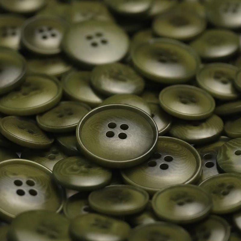 Green Buttons - Etsy