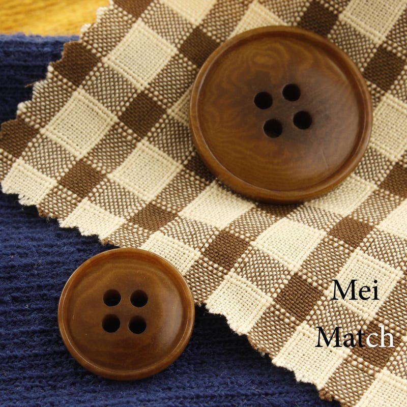 Brown Buttons - Etsy