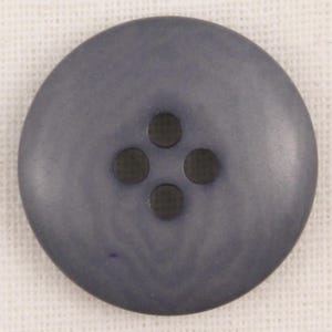 Blue-grey Corozo Buttons in 15mm, 17.5mm or 20mm, Pack of 10(B612) - Etsy