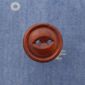 Brown Fish Eye Wooden Buttons, 15mm, 18mm, or 20mm(b471) - Etsy