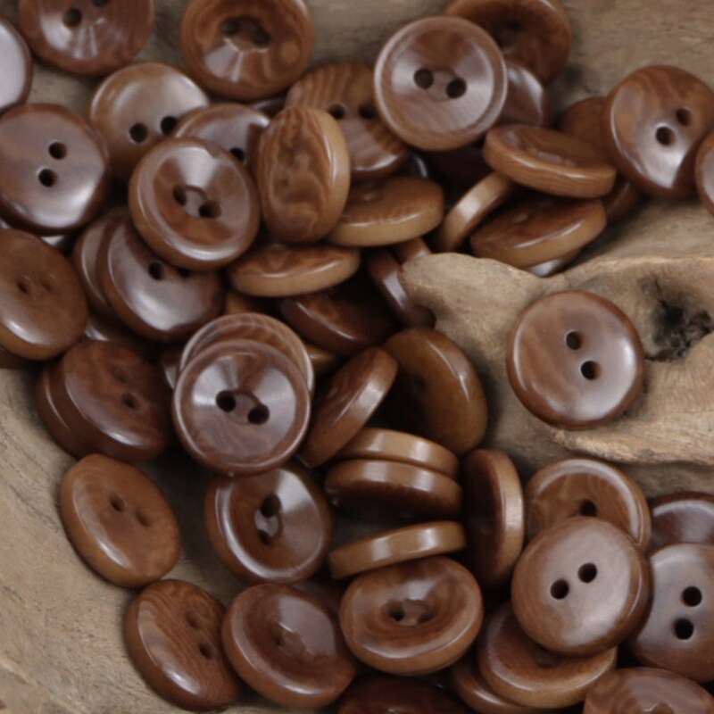 Two Tone Buttons - Etsy