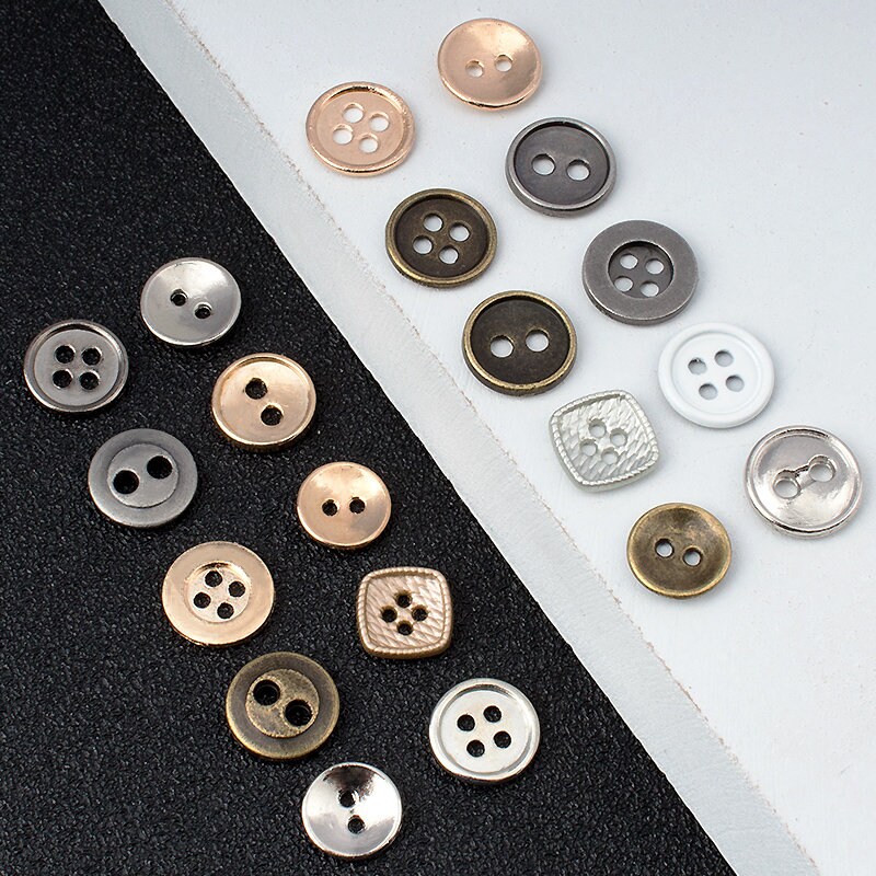 Metal Buttons - Etsy