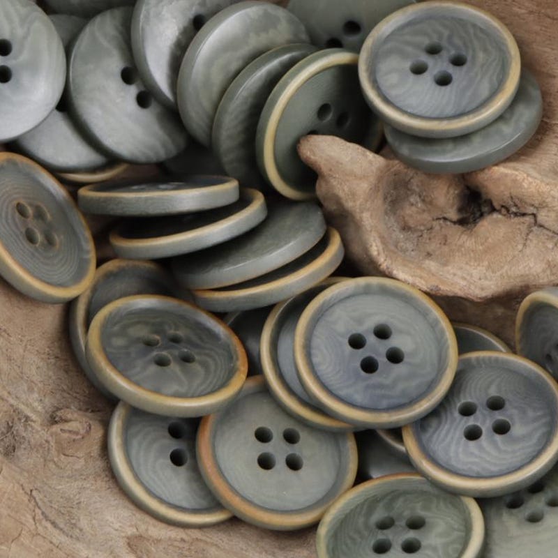 Green Buttons - Etsy
