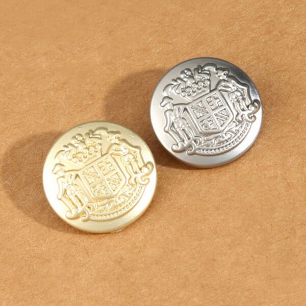 Crest Buttons - Etsy