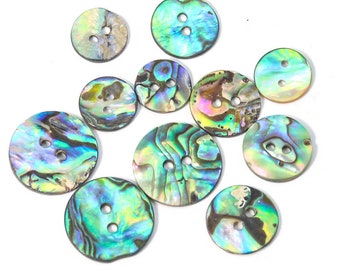Abalone Buttons - Etsy