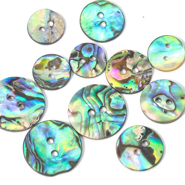Abalone Buttons - Etsy