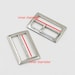 Metal Buckle in Black, Gold or Silver Tone, 5 Sizes Available, Pack of ...