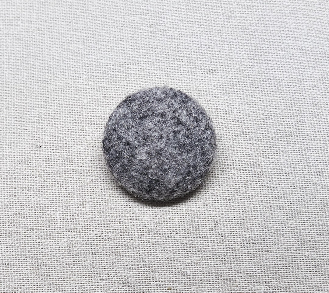 Velvet Buttons, Shank Back Buttons, Various Colors, 15mm to 38mm, Pack ...