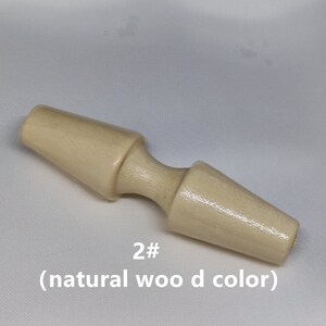 Large Natural Wooden Toggles Button, 8cm(3.1") or 9cm(3.5"), 7 Colors ...