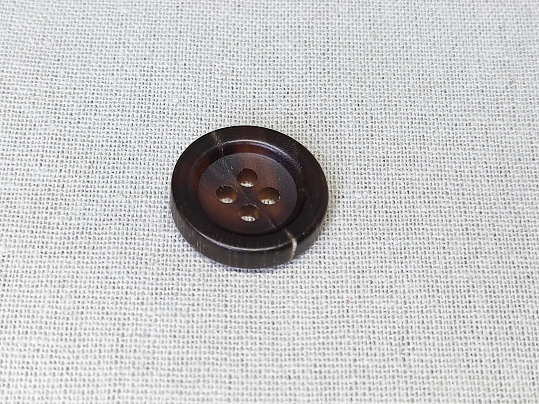 10-pcs-real-horn-buttons-deep-colors-black-or-brown-6-sizes-etsy