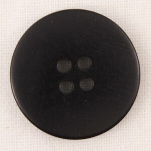 Flat 4 Holes Buttons Black, Corozo, 15mm, 18mm, 20mm 23mm or 25mm, Pack of 10(B613) - Etsy