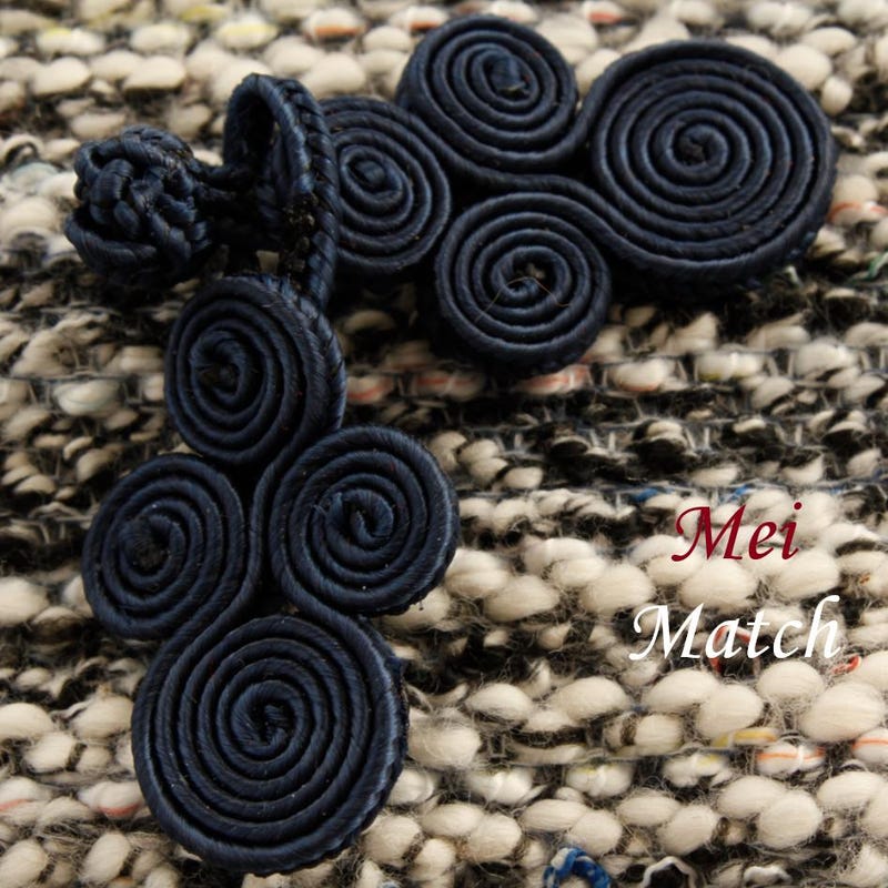 Chinese Knot Button Sets - Etsy