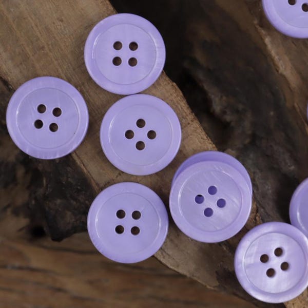 Light Purple Buttons - Etsy