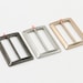 Metal Buckle in Black, Gold or Silver Tone, 5 Sizes Available, Pack of ...