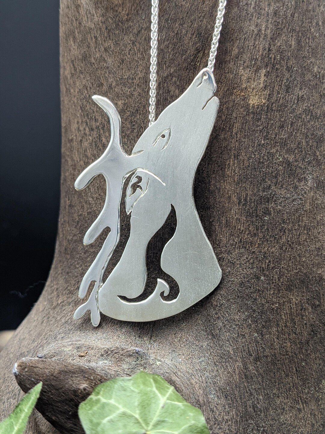 Celtic Stag Pendant, Stag Jewellery, Statement Pendant, Celtic ...