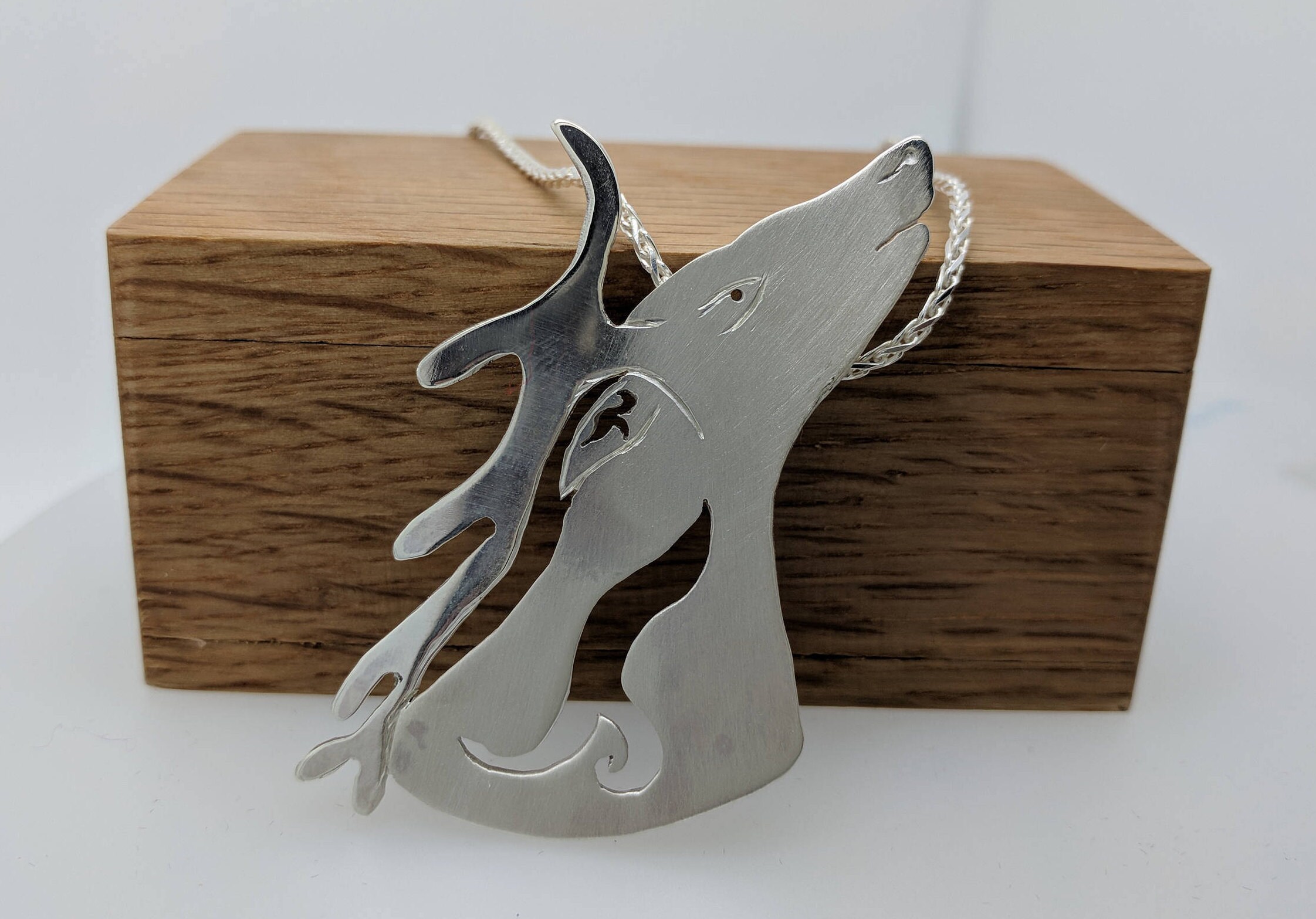 Celtic Stag Pendant Stag Jewellery Statement Pendant Celtic - Etsy UK