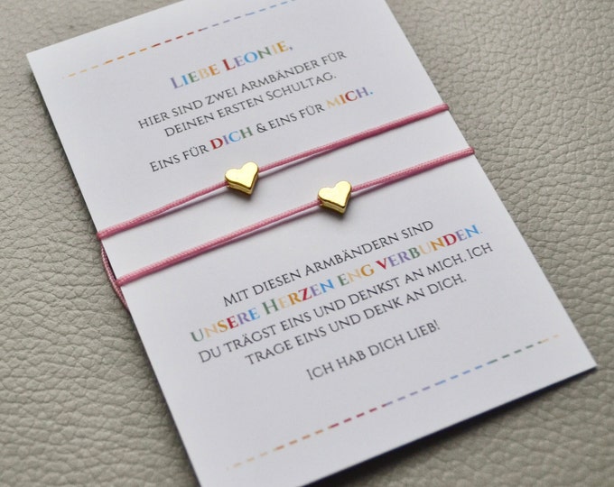 Armband Schulkind I Einschulung I Schulstart - Etsy.de