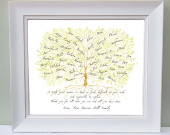 Hallelujah Tree Personalised Artworks