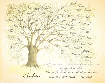 Hallelujah Tree Personalised Artworks