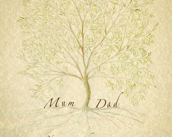 Hallelujah Tree Personalised Artworks