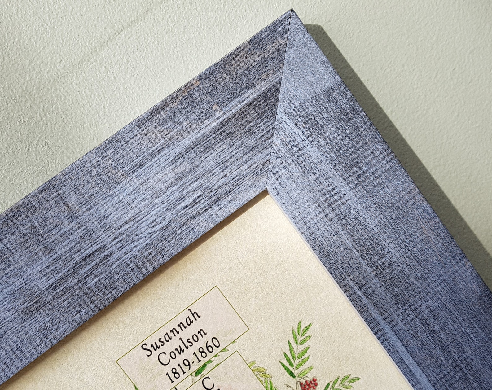 Framed Family Tree, Genealogy Chart, Ancestor Descendant Gift ...