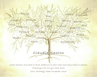 Hallelujah Tree Personalised Artworks