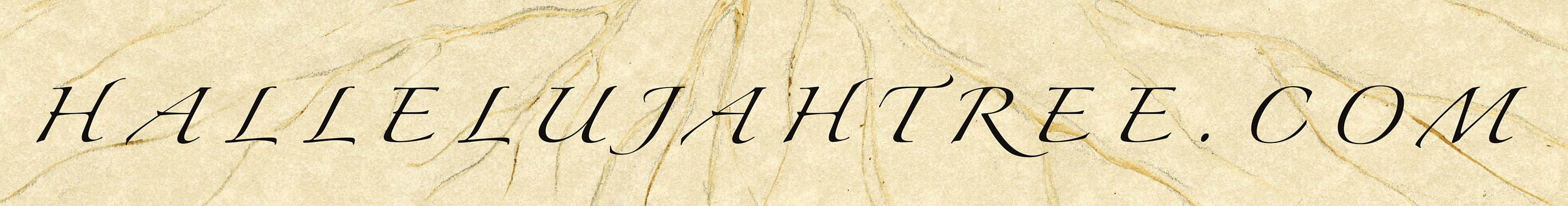 Hallelujah Tree Personalised Artworks