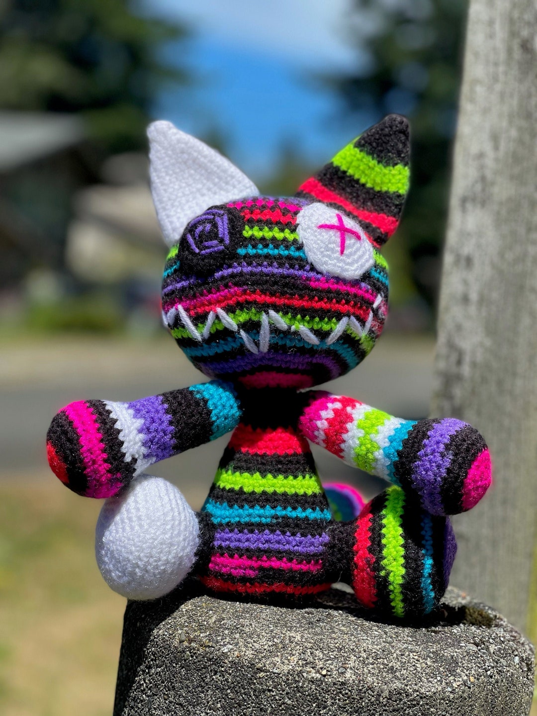 Zombie Cat Doll - Etsy