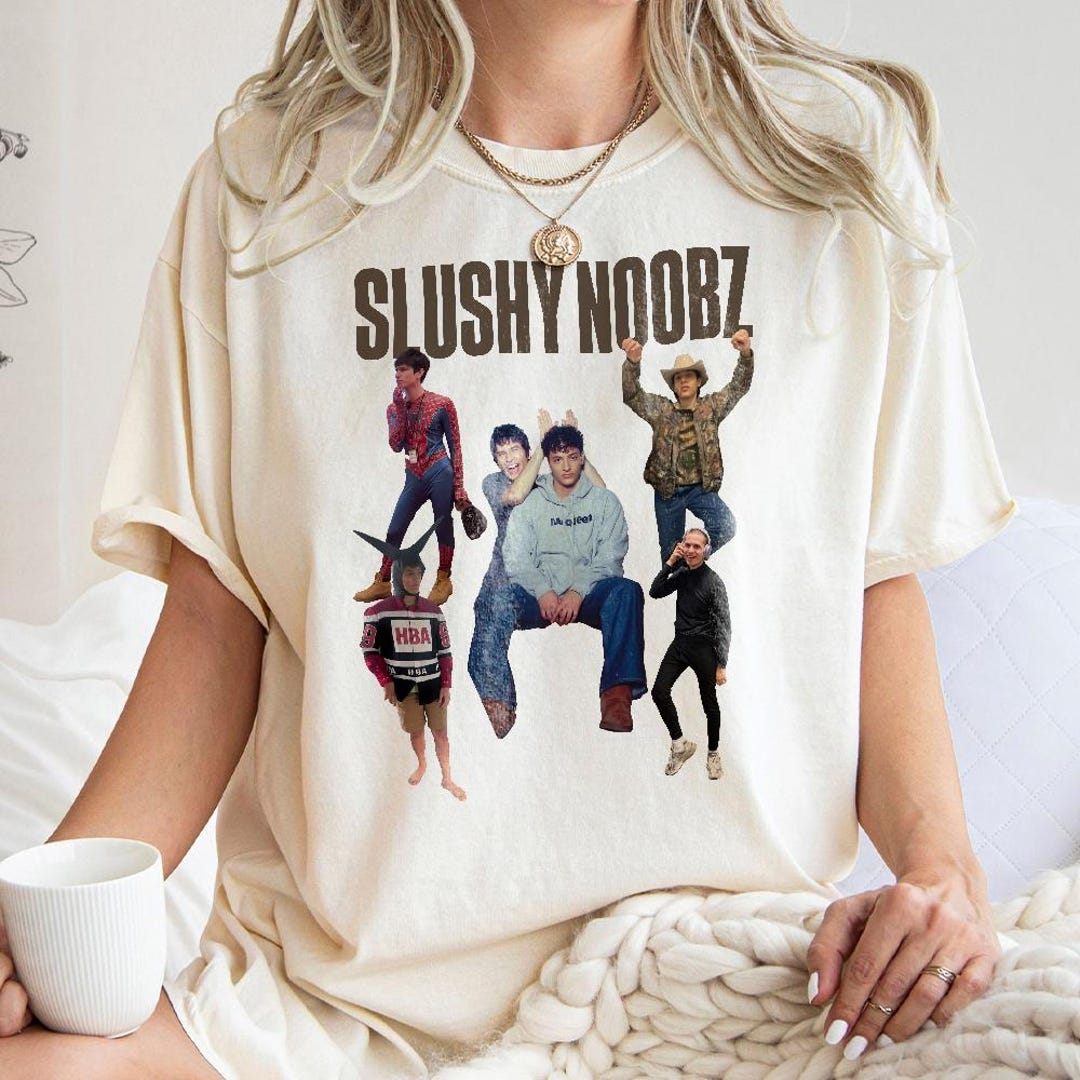 Hamzah Slushynoobz Fan Tee, Hamzah and Martin Joke Gift, Slushynoobz ...