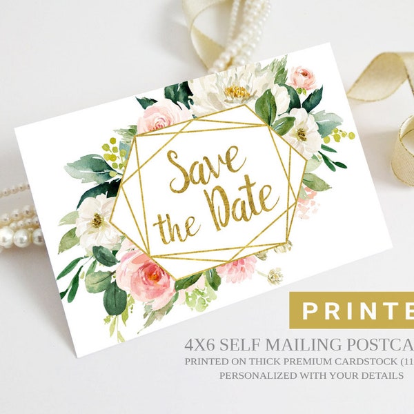 Save the Date Postcard - Etsy