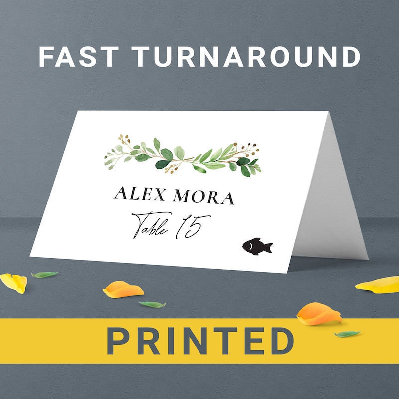 Printable Guest Cards - Etsy