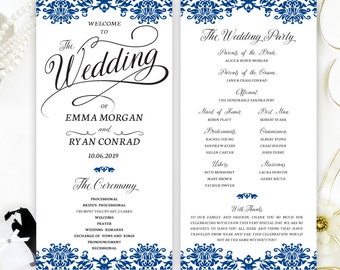 Royal Blue Program - Etsy