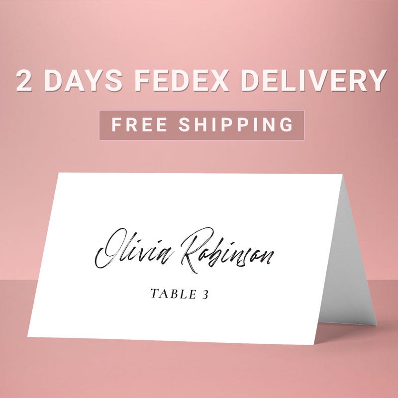 Table Name Tags - Etsy