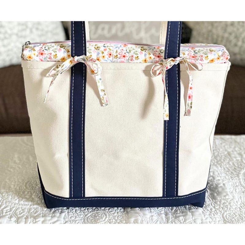 Ll Bean Tote Personalized - Etsy