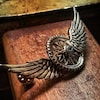 Motorcycle Winged Wheel Pin - Etsy