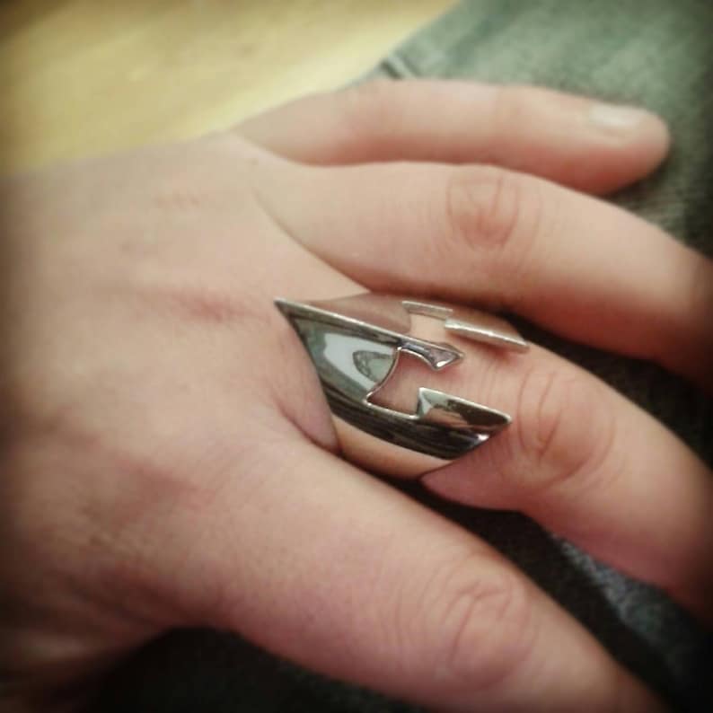 Spartan 300 Ring Sterling Silver 925 - Etsy