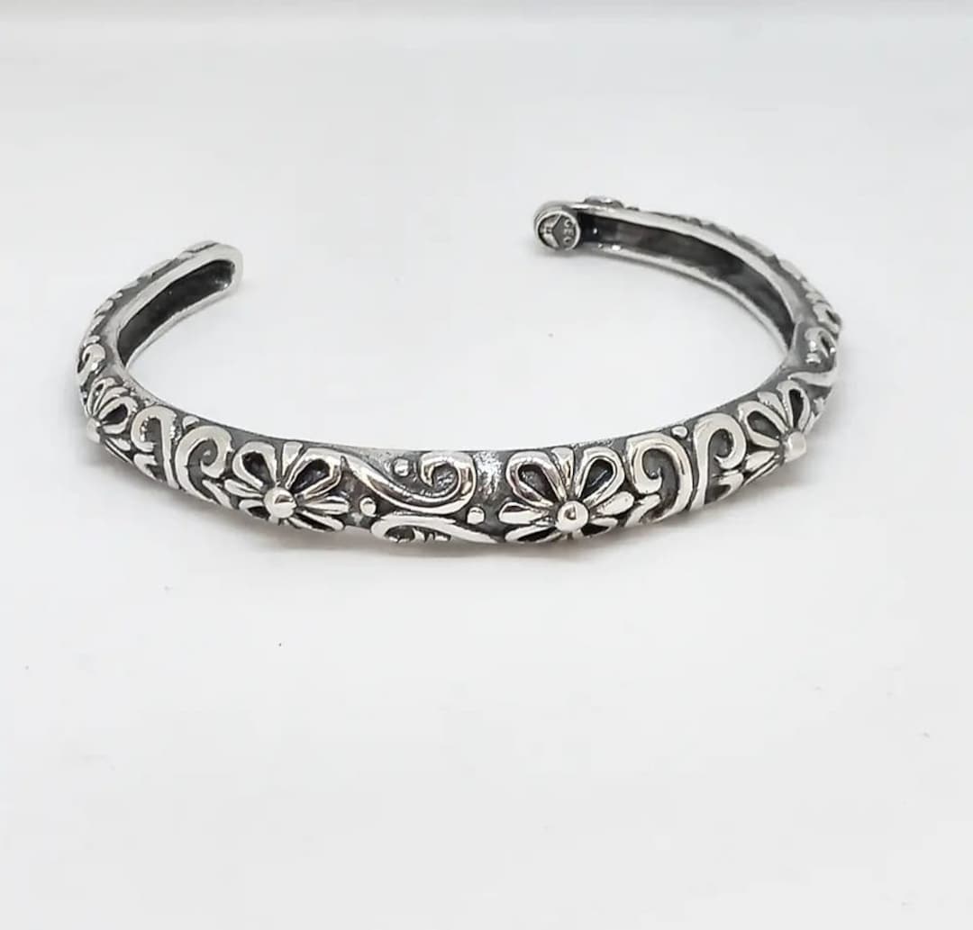 Cuff Bangle Bracelet Cuff Bracelet Sterling Silver 925 - Etsy