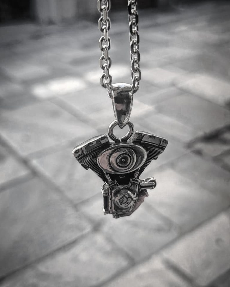 Harley Davidson Motorcycle Twin Cam Engine Pendant Harley - Etsy
