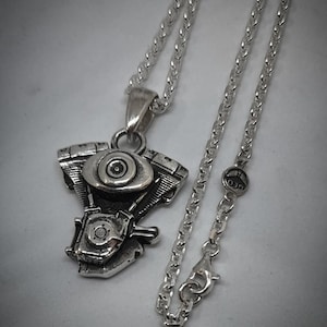 Harley Davidson Motorcycle Twin Cam Engine Pendant Harley Davidson V ...