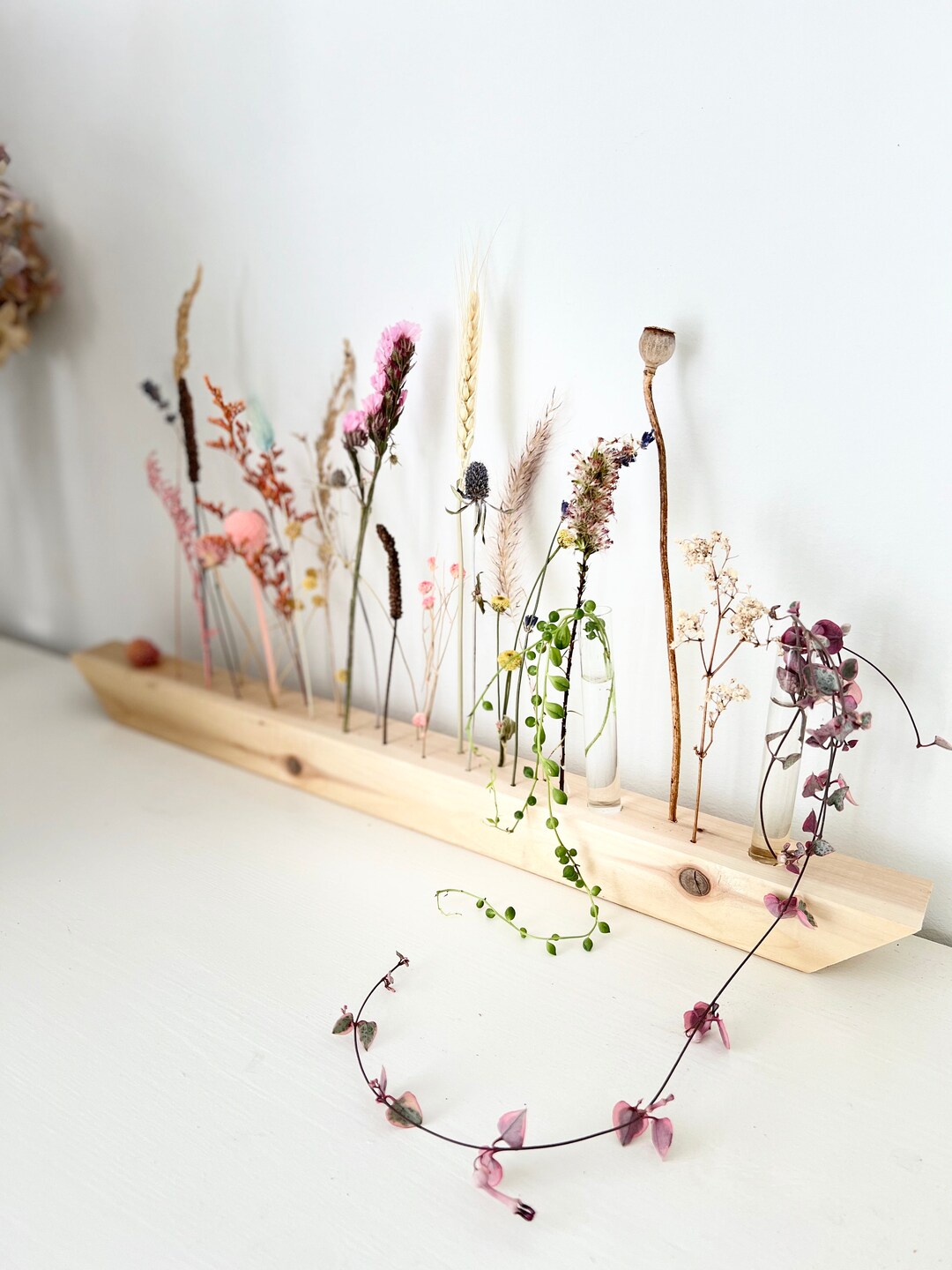 24 2 in 1 Floral Centerpiece/dried Flower Bar/modern Floral/eclectic ...