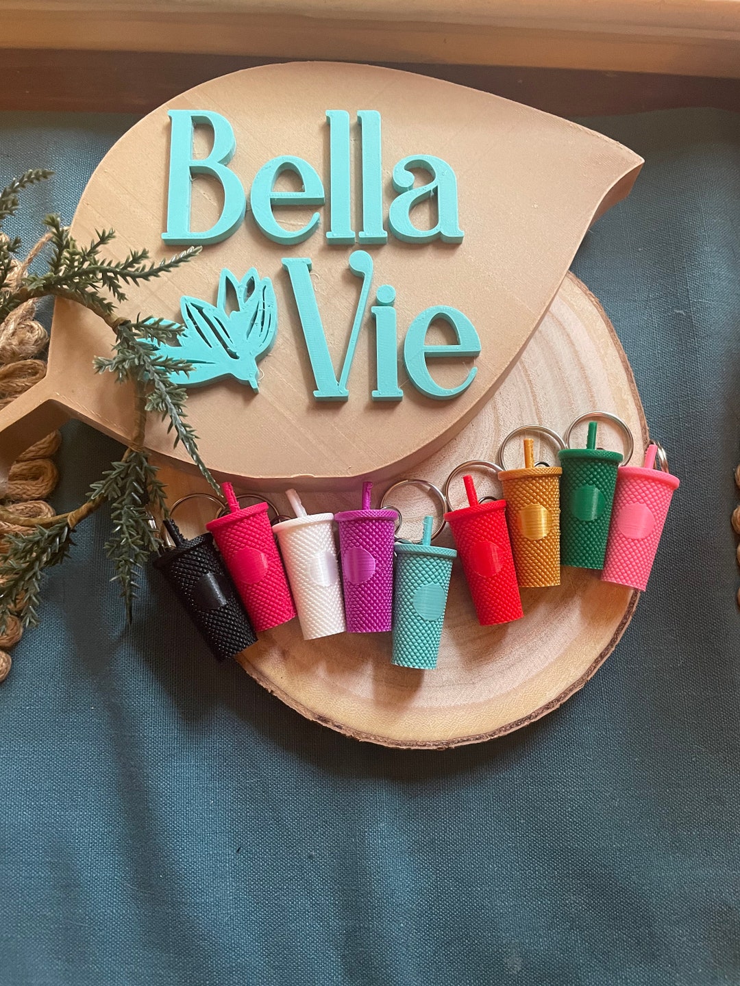 Starbucks Tumbler Key Chain Multiple Colors Available - Etsy