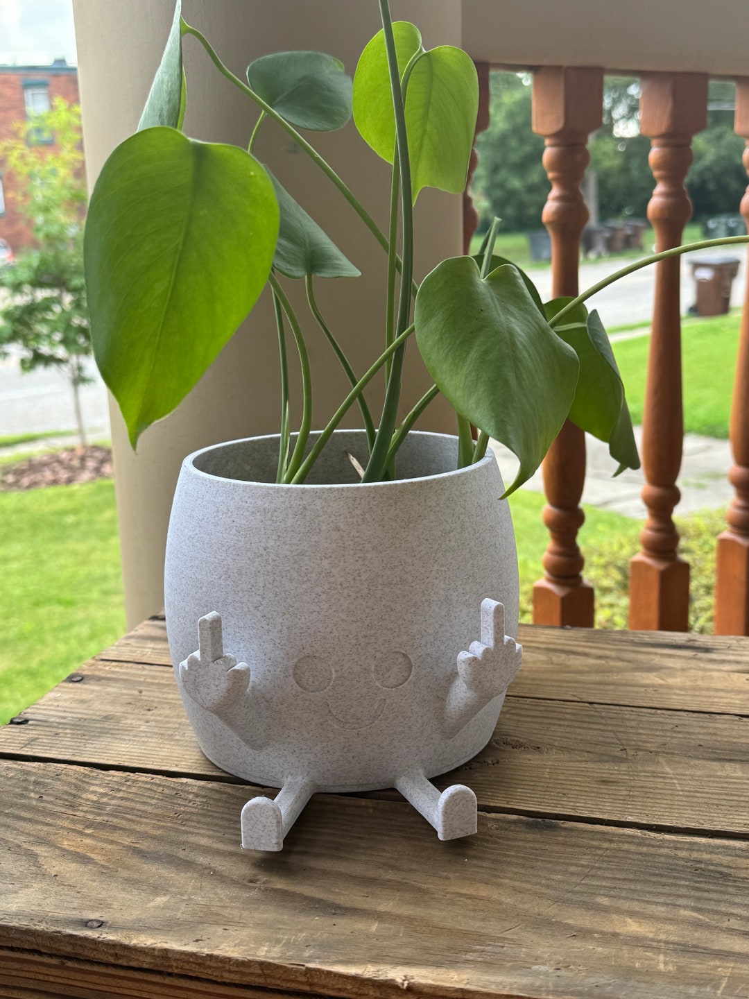 Middle Finger Planter Handmade & 3D Printed - Etsy