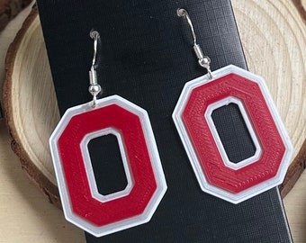 Ohio State Earrings - Etsy