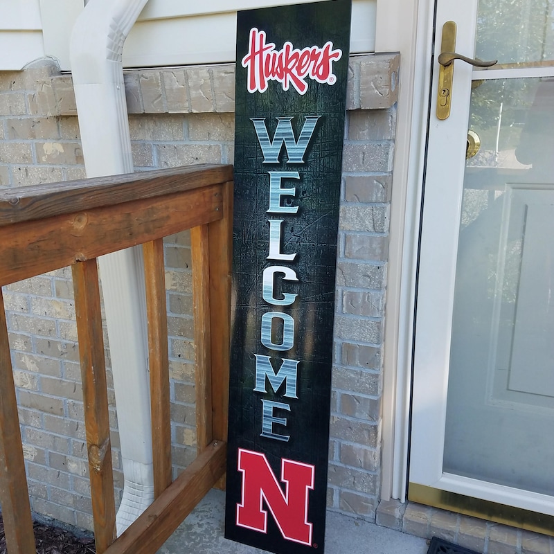 Welcome to Nebraska Sign - Etsy